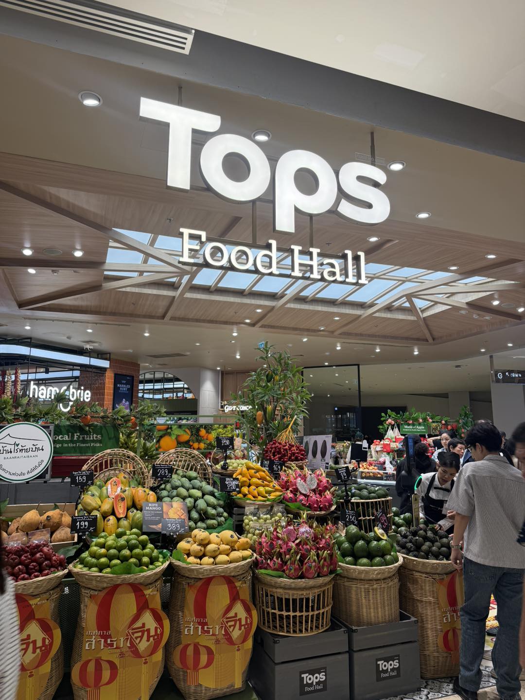 พาเดิน “TOPS Food Hall” ใน Central Park Bangkok – รวมรีวิวคอนโด พรีวิว ...